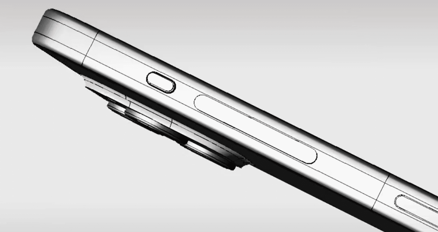 New iPhone 15 Renders | Unified Volume Button and Mute Switch as a ...