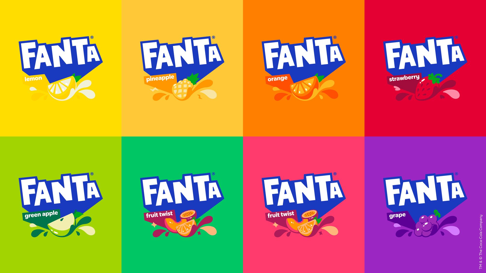 Coca Cola Unveiled A New Corporate Identity For Its Fanta Brand