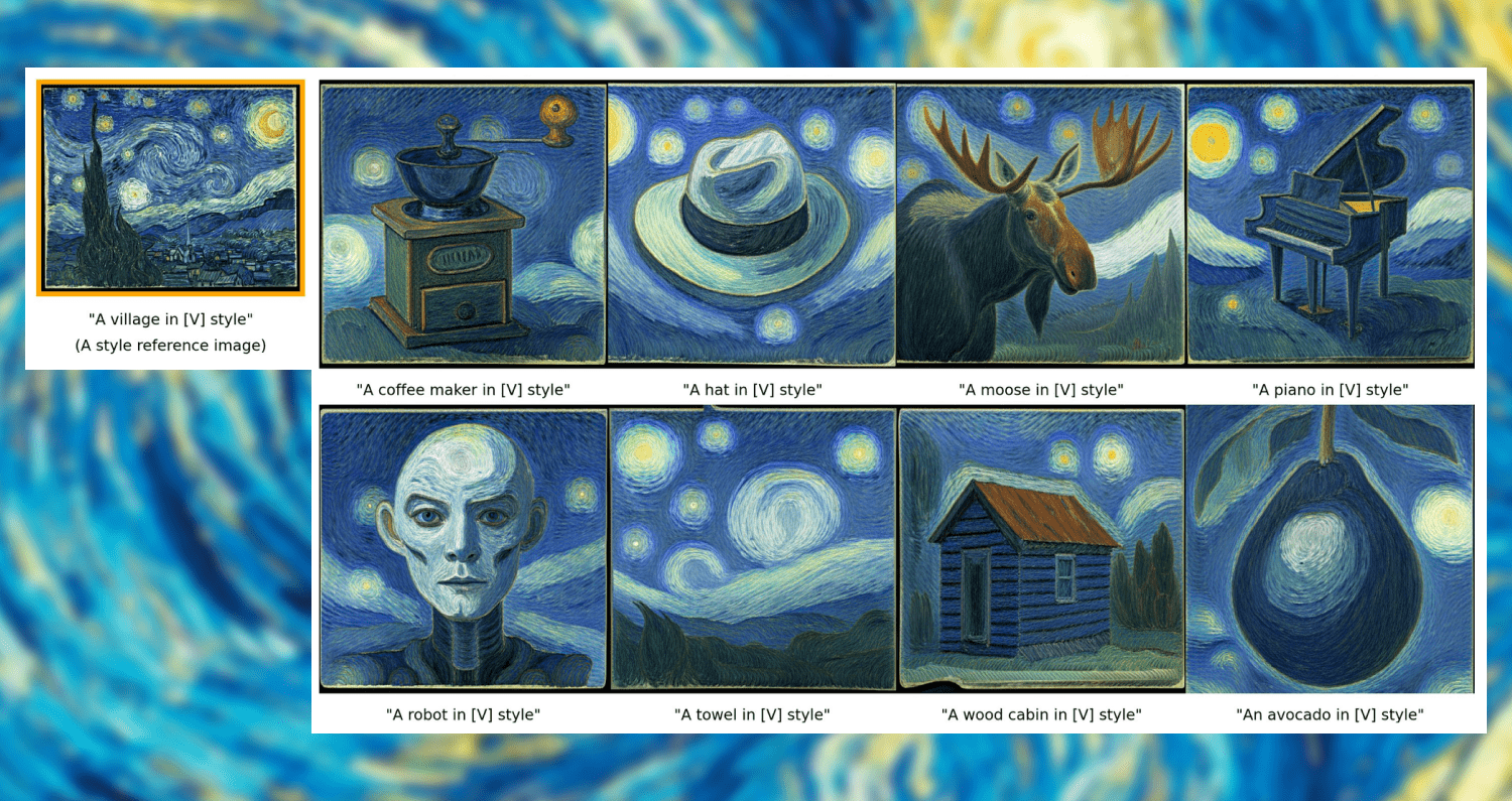 Google introduced an AI Image Generator: Сopying the Style of Any Image