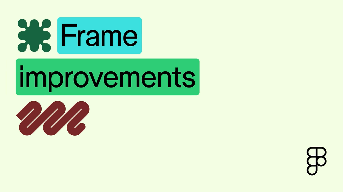 New updates to frame presets in UI3 from Figma