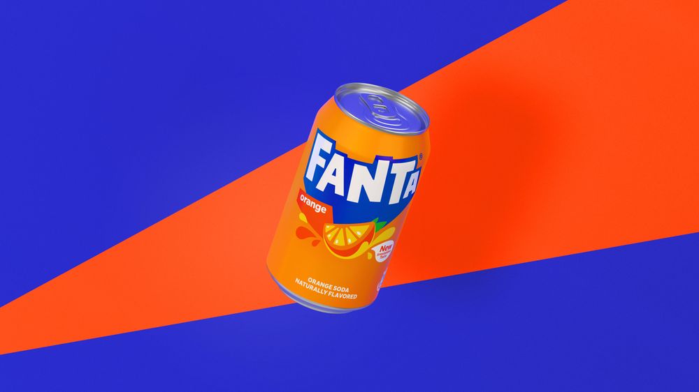 Coca-Cola unveiled a new corporate identity for its Fanta brand