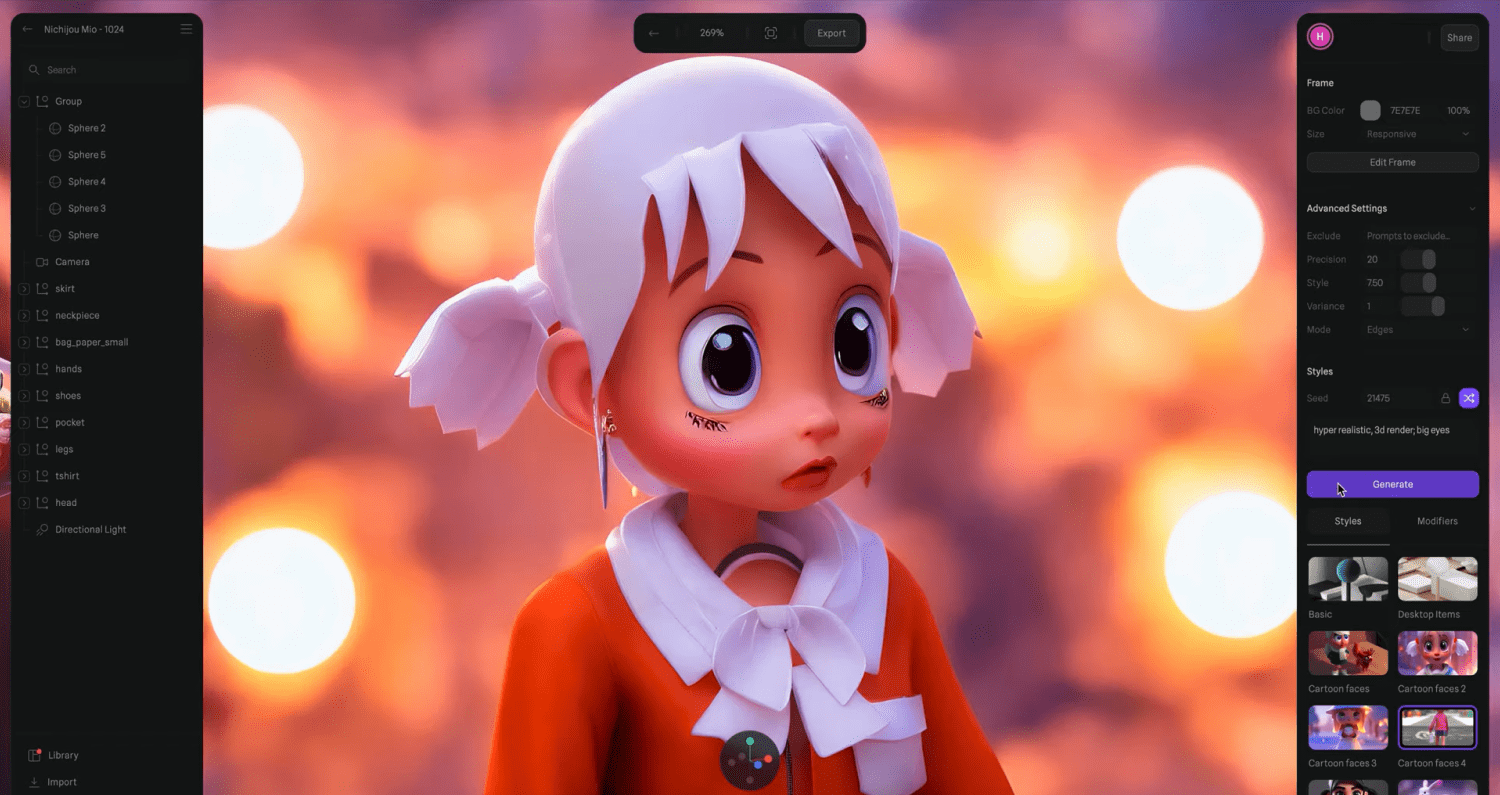 Spline Unveils Breakthrough AI Style Transfer: Palette and Lighting Transformations in One Click