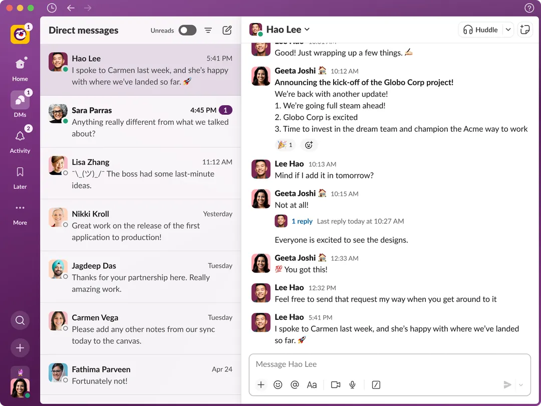 Slack Unveils Redesigned Interface to Elevate User Experience
