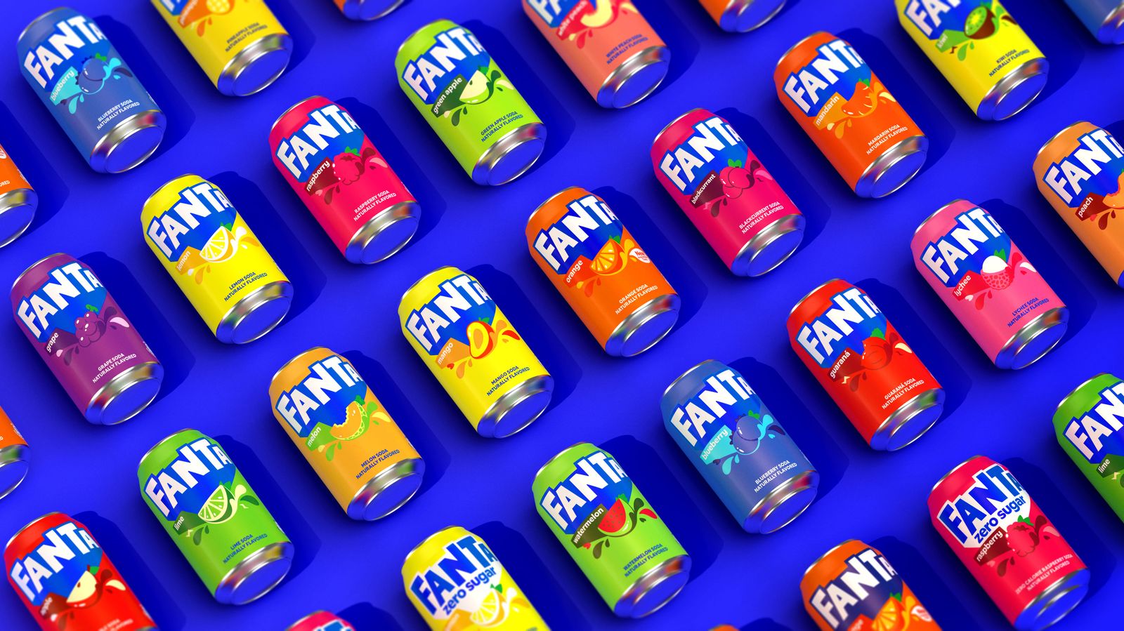 Coca-Cola unveiled a new corporate identity for its Fanta brand