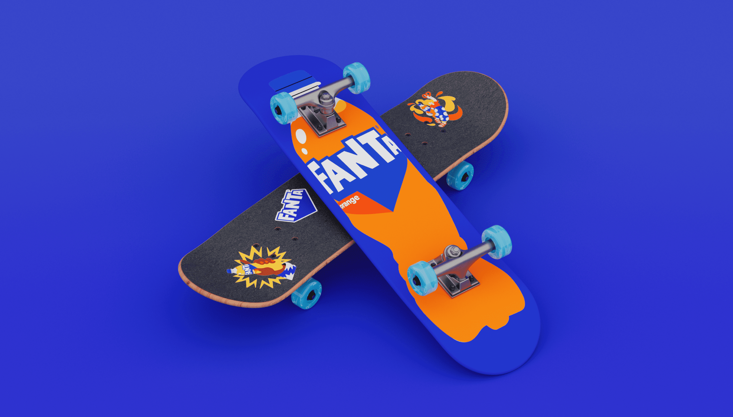 Coca-Cola unveiled a new corporate identity for its Fanta brand