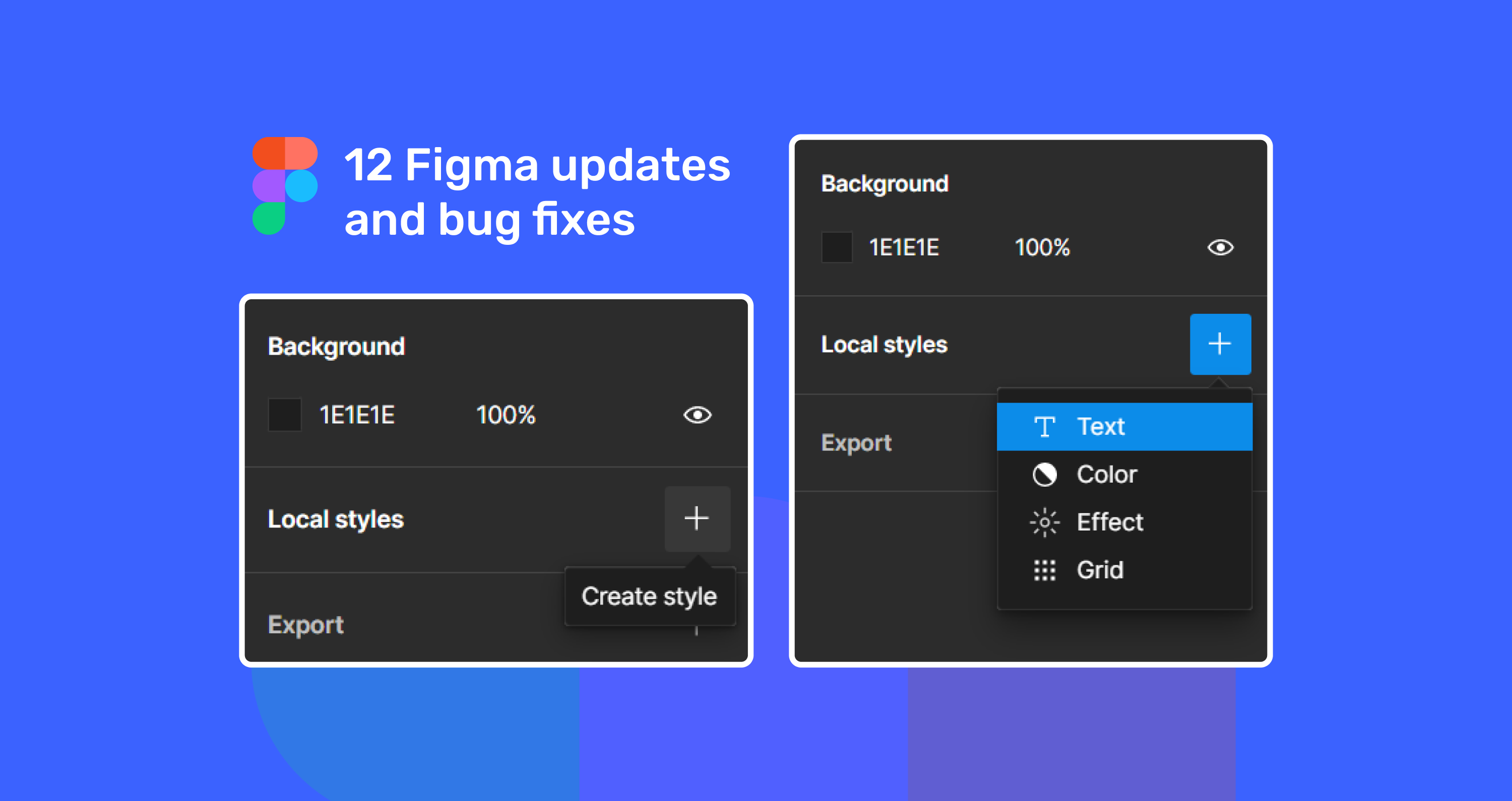 12 Figma updates and bug fixes